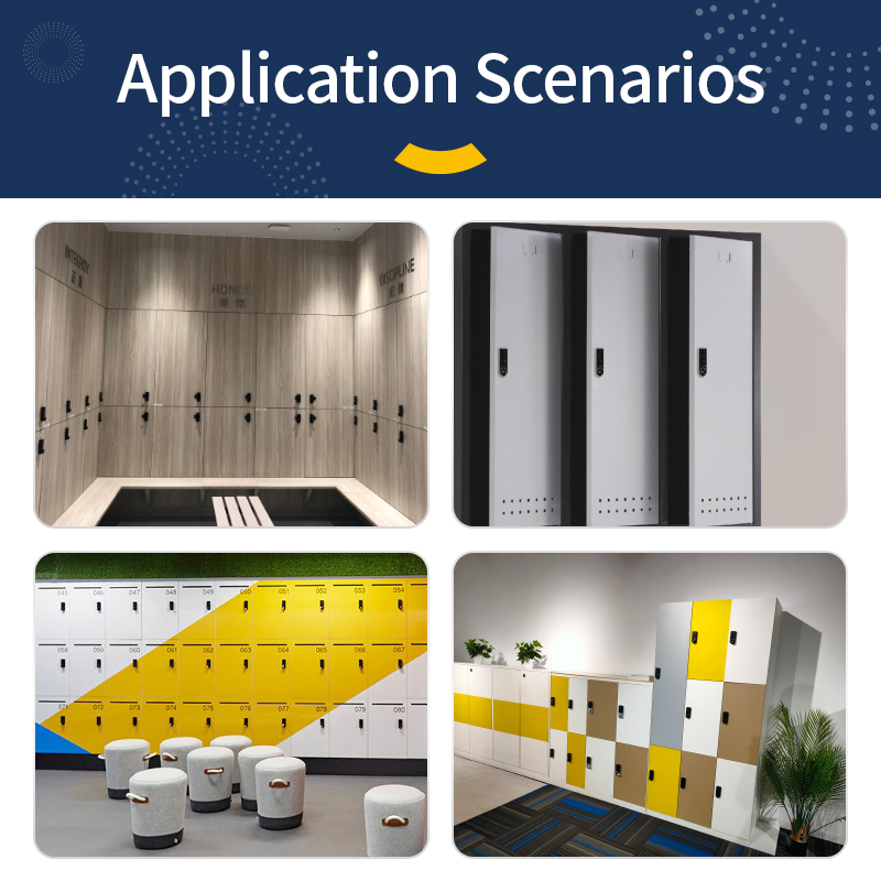 China Touch Digital Keyless School Spa Gym Locker Locks And Key factory ...